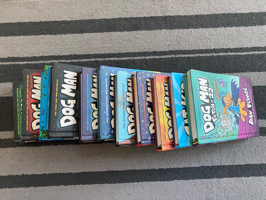 Dog Man Book Collection (Hard Cover), Hobbies & Toys, Books & Magazines ...