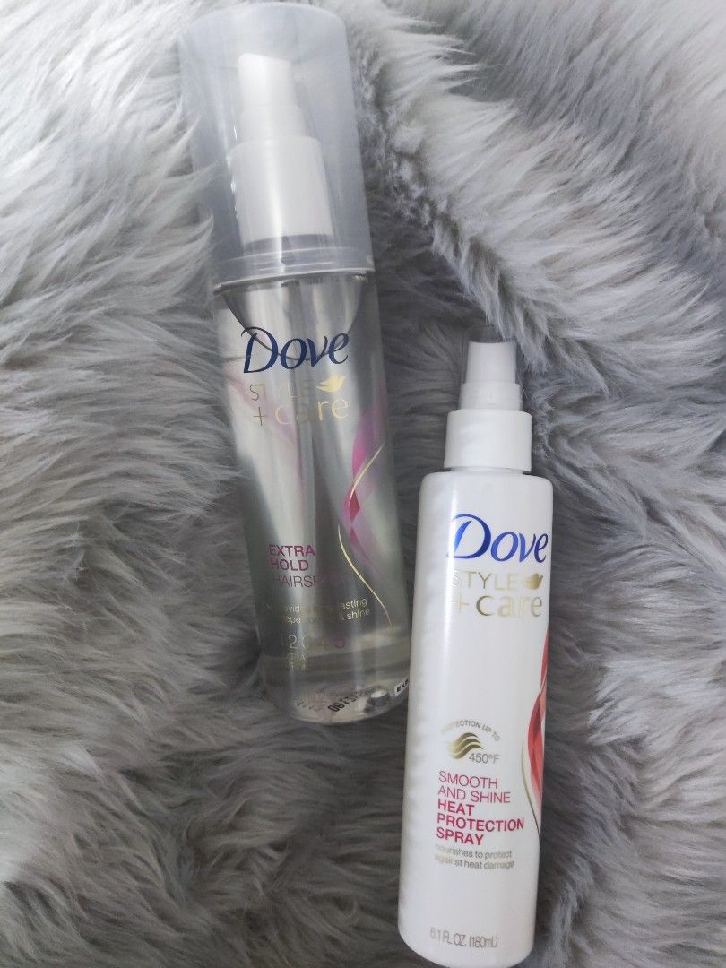 Dove Hair Spray and Heat Protection Spray, Beauty & Personal Care, Hair ...