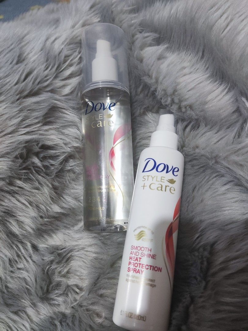 Dove Hair Spray and Heat Protection Spray, Beauty & Personal Care, Hair ...