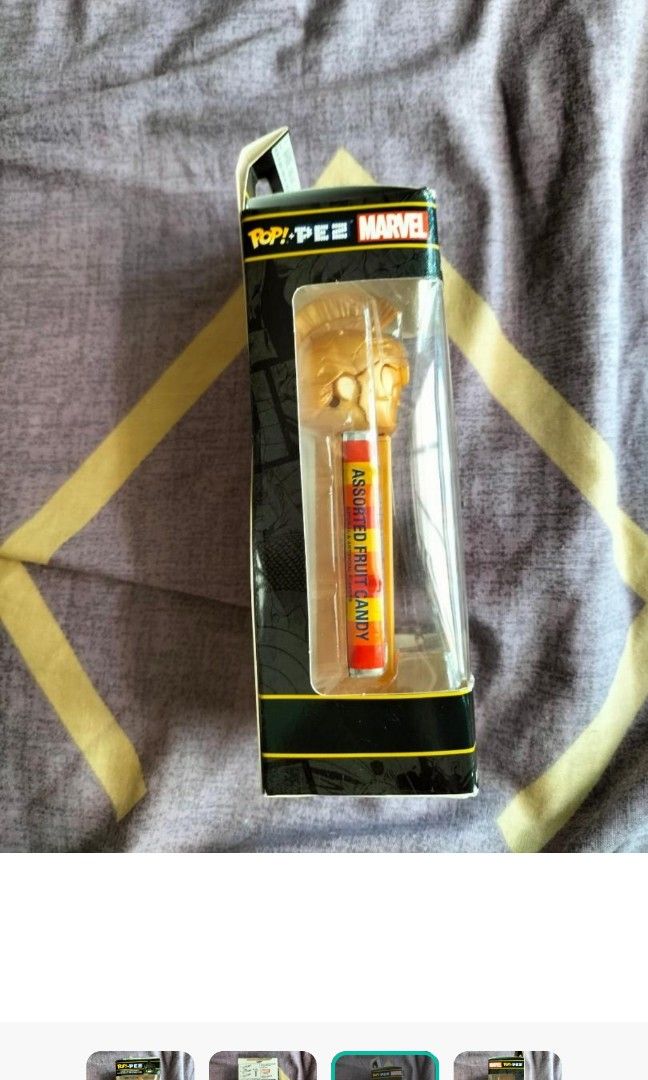 Dr Doom / Gold HulkPez candy & Dispenser, Hobbies & Toys, Toys & Games ...