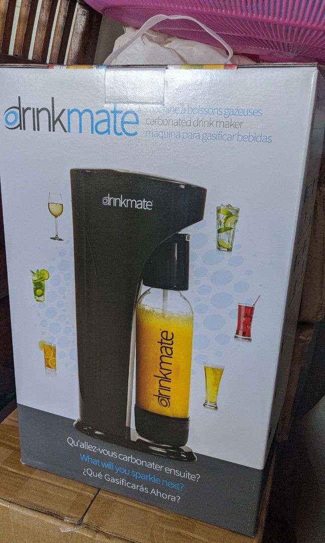 Drinkmate carbonation beverage maker machine, TV & Home Appliances ...