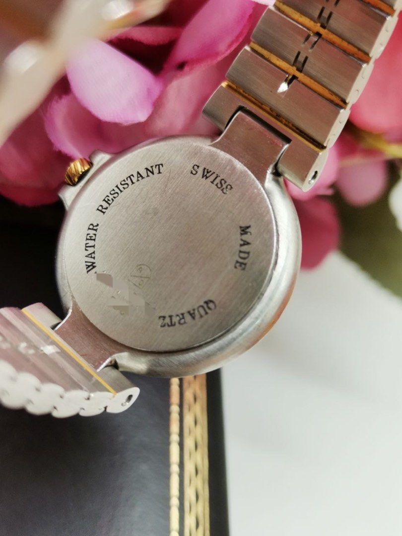DUNHILL MILLENNIUM DATE WHITE DIAL VINTAGE LADIES WATCH, Men's Fashion ...