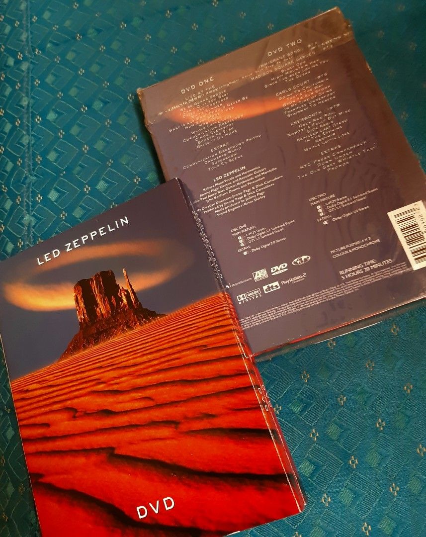 DVD CONCERT LED ZEPPELIN ( 2disc) on Carousell