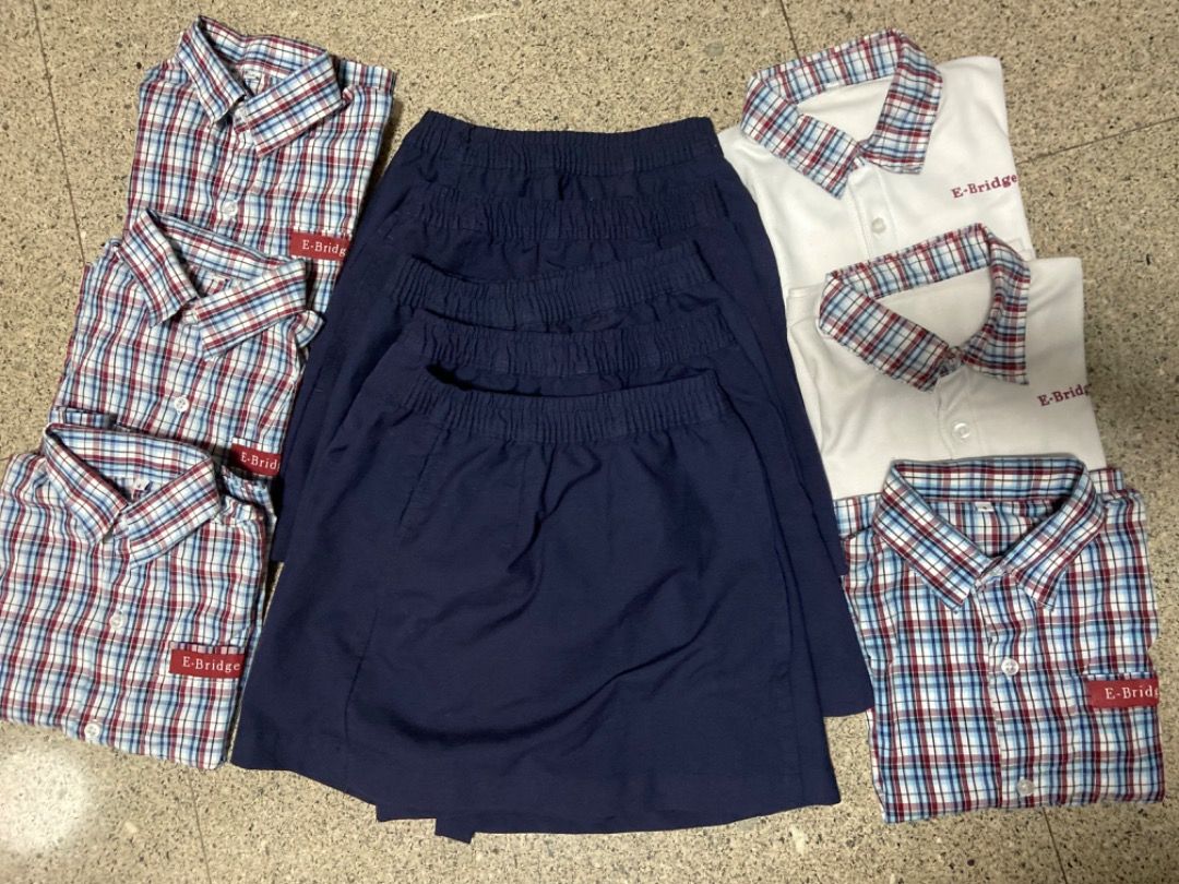 E bridge school uniform, Babies & Kids, Babies & Kids Fashion on Carousell