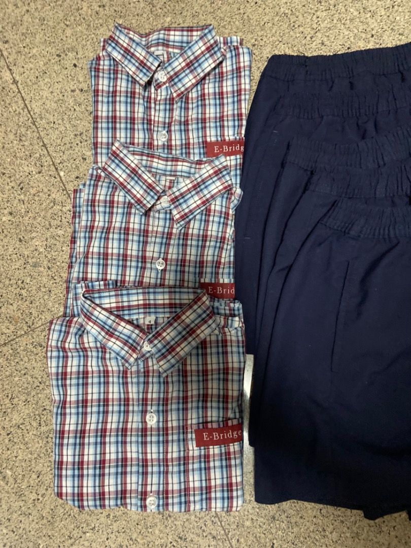 E bridge school uniform, Babies & Kids, Babies & Kids Fashion on Carousell
