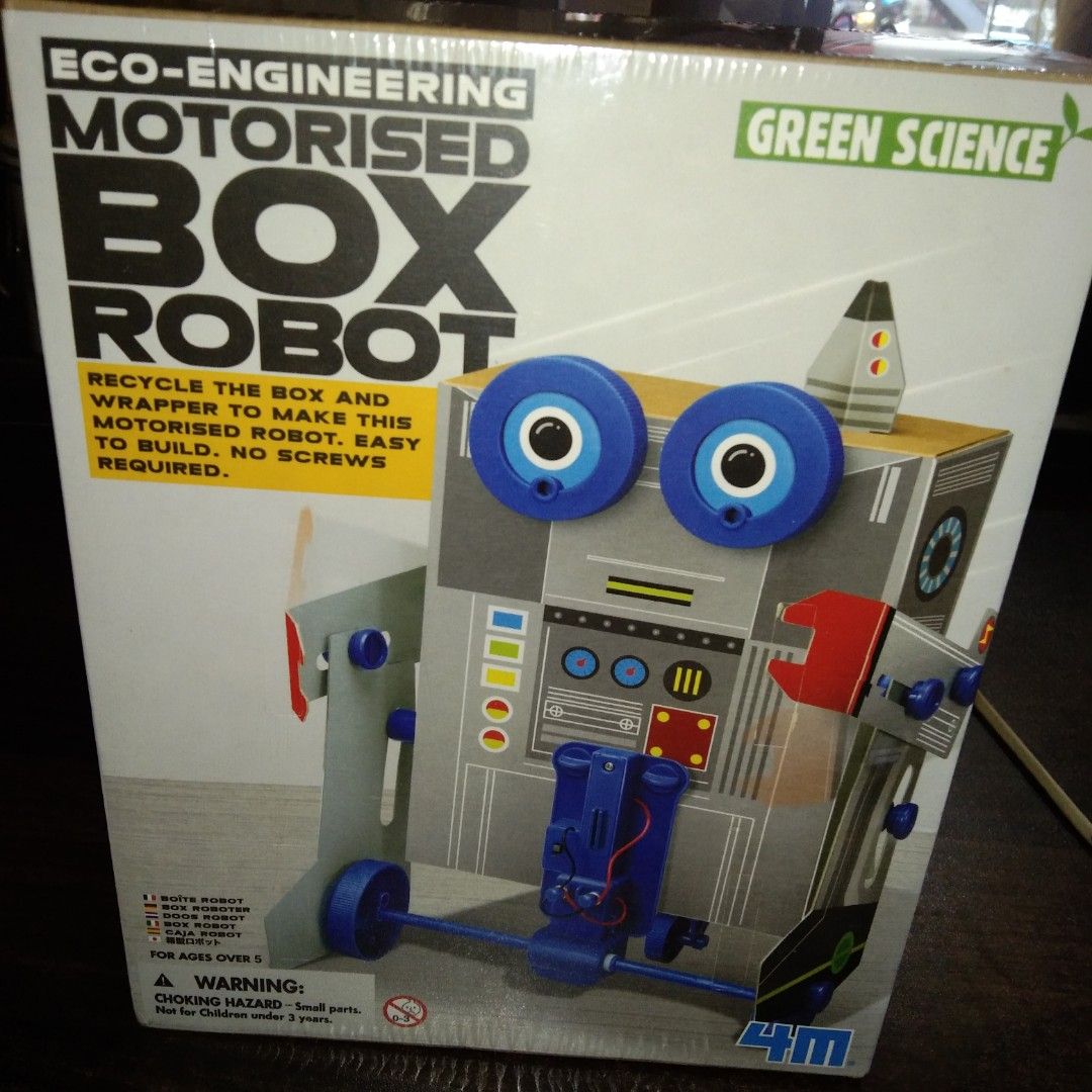 Eco-Engineering Motorised Box Robot, Hobbies & Toys, Toys & Games on ...