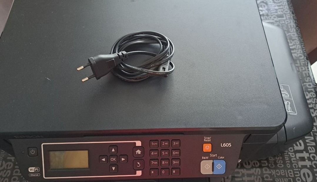 EPSON L605 Ink Tank 3-in-1 Printer with full tanks, Computers & Tech ...