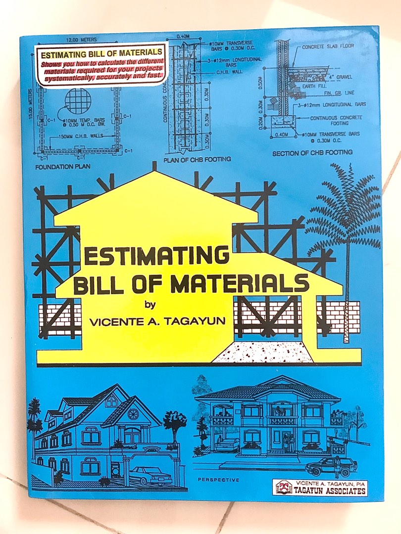 Estimating Bill of Materials by Tagayun, Commercial & Industrial ...
