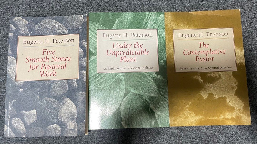 Eugene Peterson series, Christian books, Hobbies & Toys, Books ...