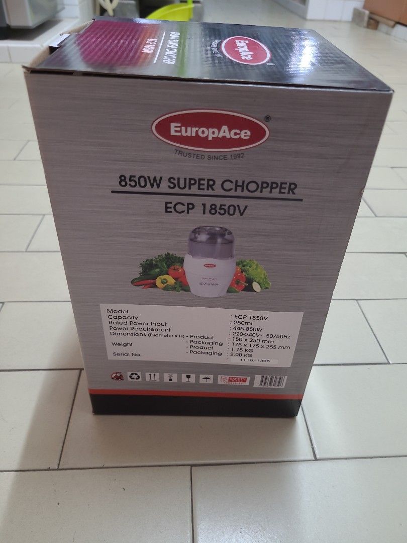 Europace super chopper, TV & Home Appliances, Kitchen Appliances ...