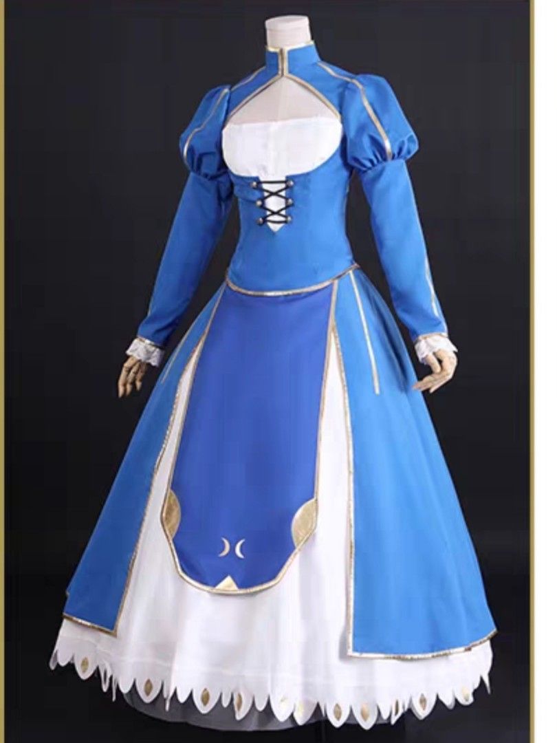 Fate Saber Artoria Cosplay Xl Xxl Hobbies And Toys Collectibles And Memorabilia J Pop On Carousell