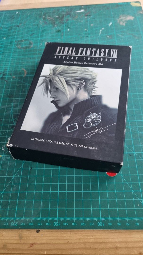 Final Fantasy VII: Advent Children on DVD Limited Edition Collector's ...