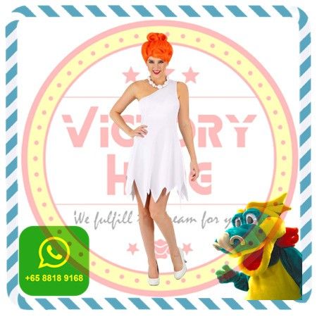 Wilma Flintstone Kostuum
