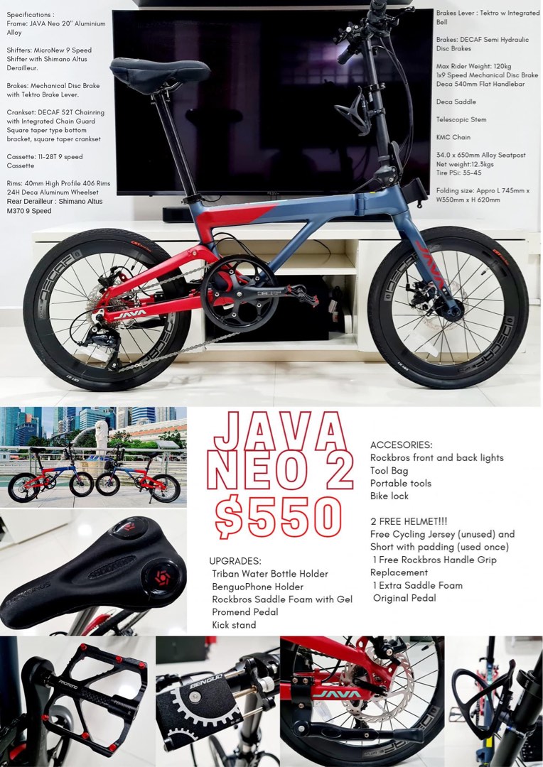 JAVA NEO 2 !! SELLING FAST , Sports Equipment, Bicycles & Parts ...