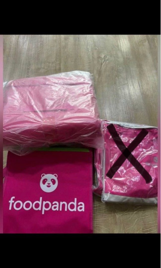 Foodpanda delivery bag and halal bag , Sports Equipment, PMDs, E ...