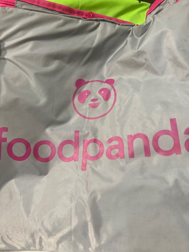Foodpanda halal bag, Motorcycles, Motorcycle Accessories on Carousell