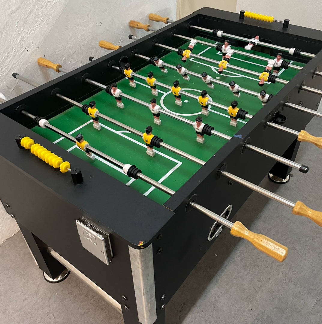 Foosball (Soccer) Table - Black, Hobbies & Toys, Toys & Games on Carousell