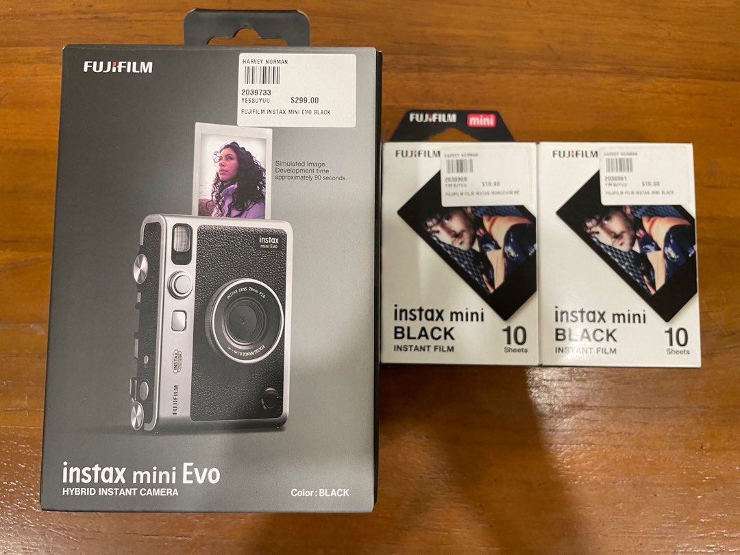 Fujifilm Instax mini Evo Hybrid Instant Camera, Photography, Cameras on ...