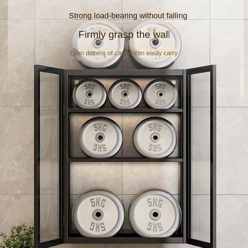 Fully Assembled Bathroom Rack with transprent view, Furniture & Home ...