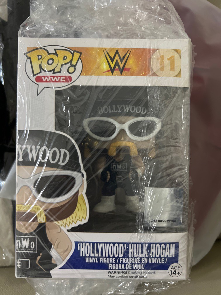 BNIB Funko Pop Hollywood Hulk Hogan Figurine from WWE 2k15 video game ...
