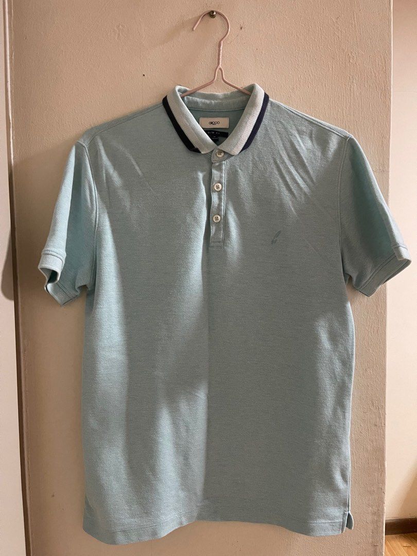 G2000 Light Blue Polo Shirt, Men's Fashion, Tops & Sets, Tshirts & Polo ...