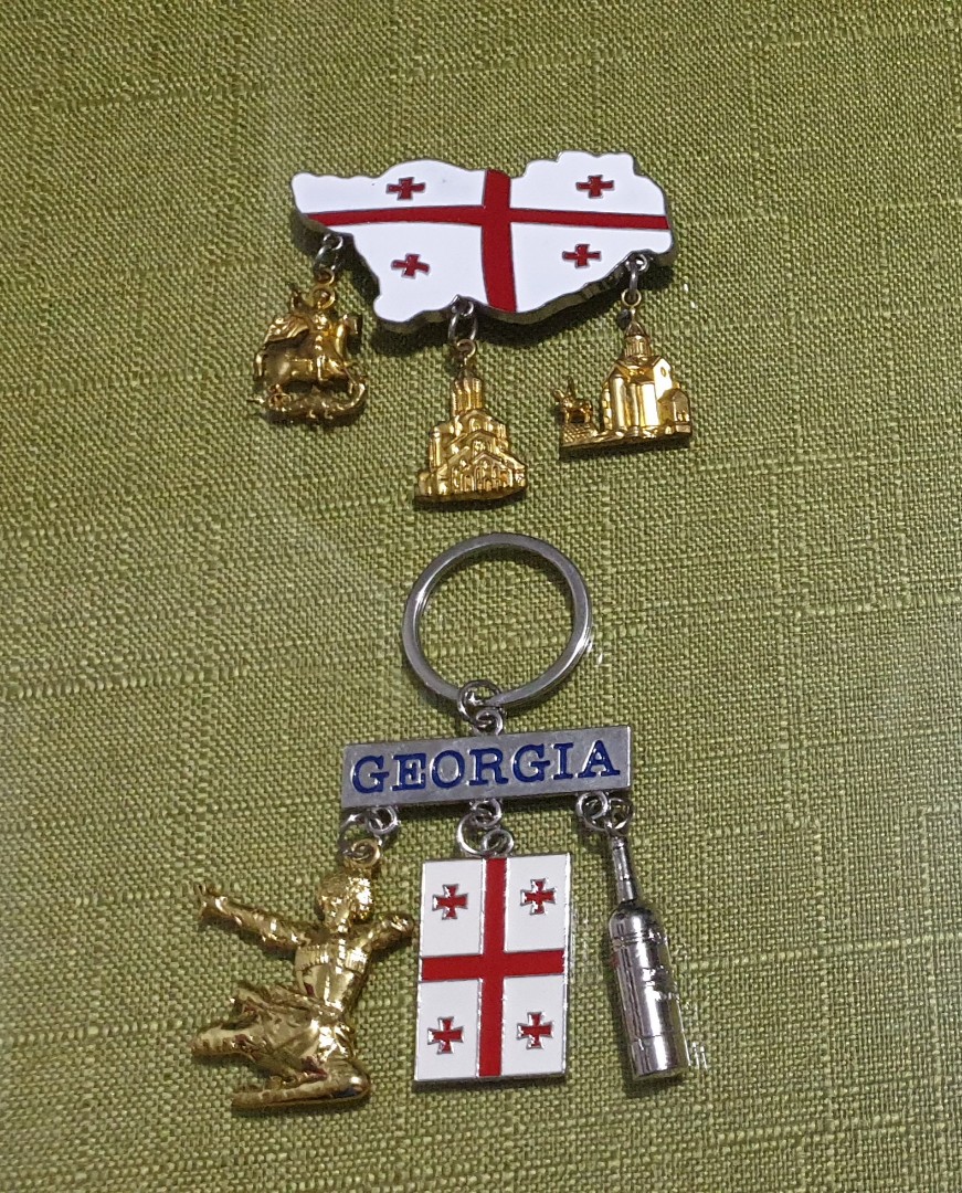 Georgia Ref Magnet and Keychain Set, Furniture & Home Living, Home ...