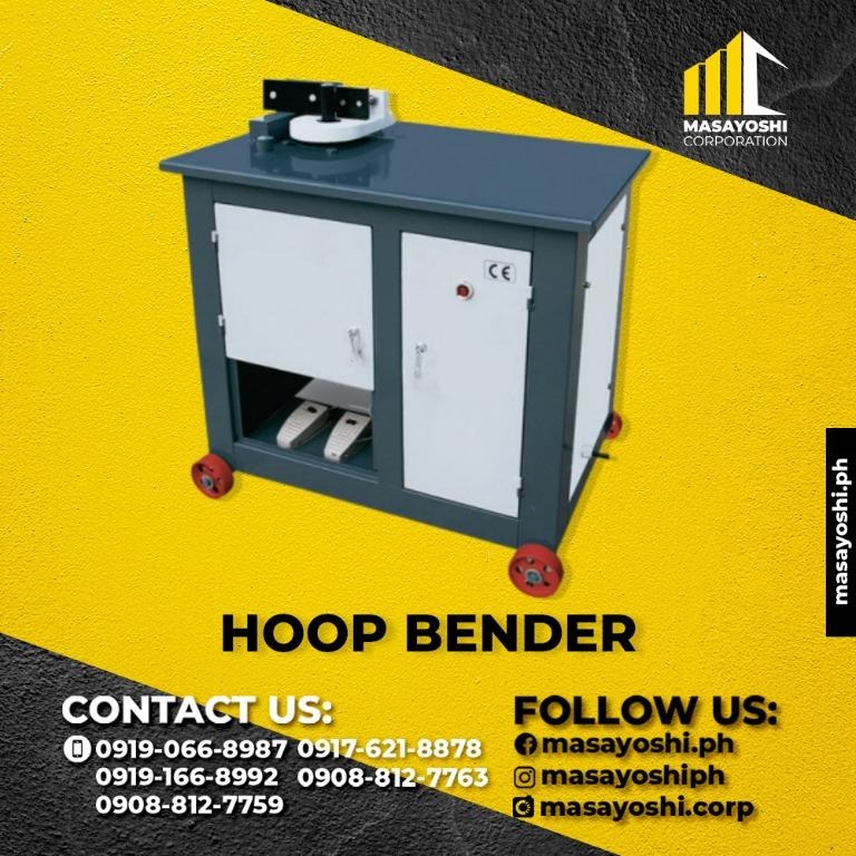 GF20 Hoop Bending Machine | Bending Machine | Bar Bender | Electric Bar ...
