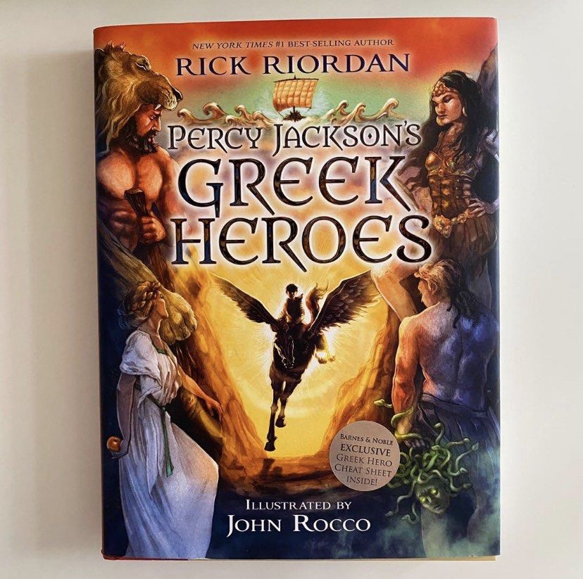 GREEK HEROES by Rick Riordan (Hardbound, Large), Hobbies & Toys, Books ...