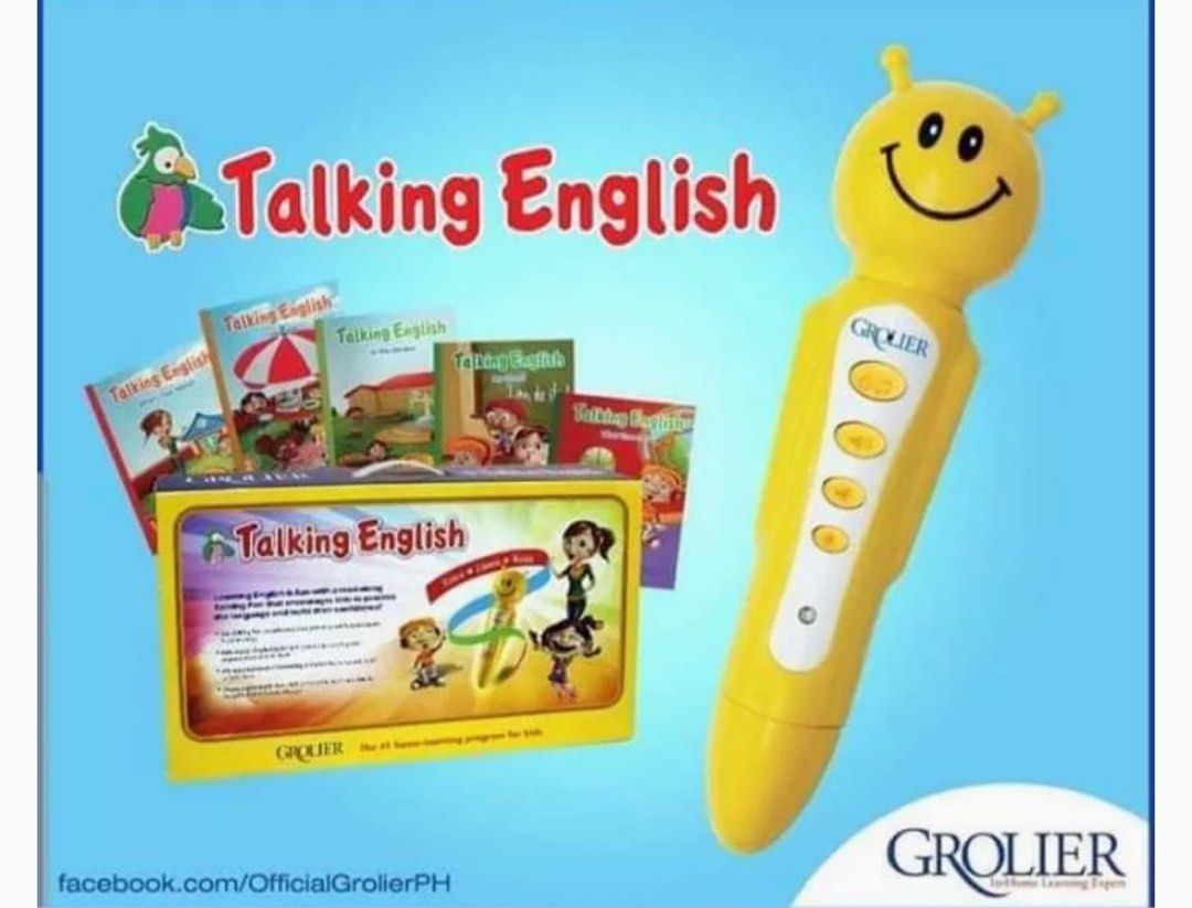 Grolier talking pen, Hobbies & Toys, Toys & Games on Carousell