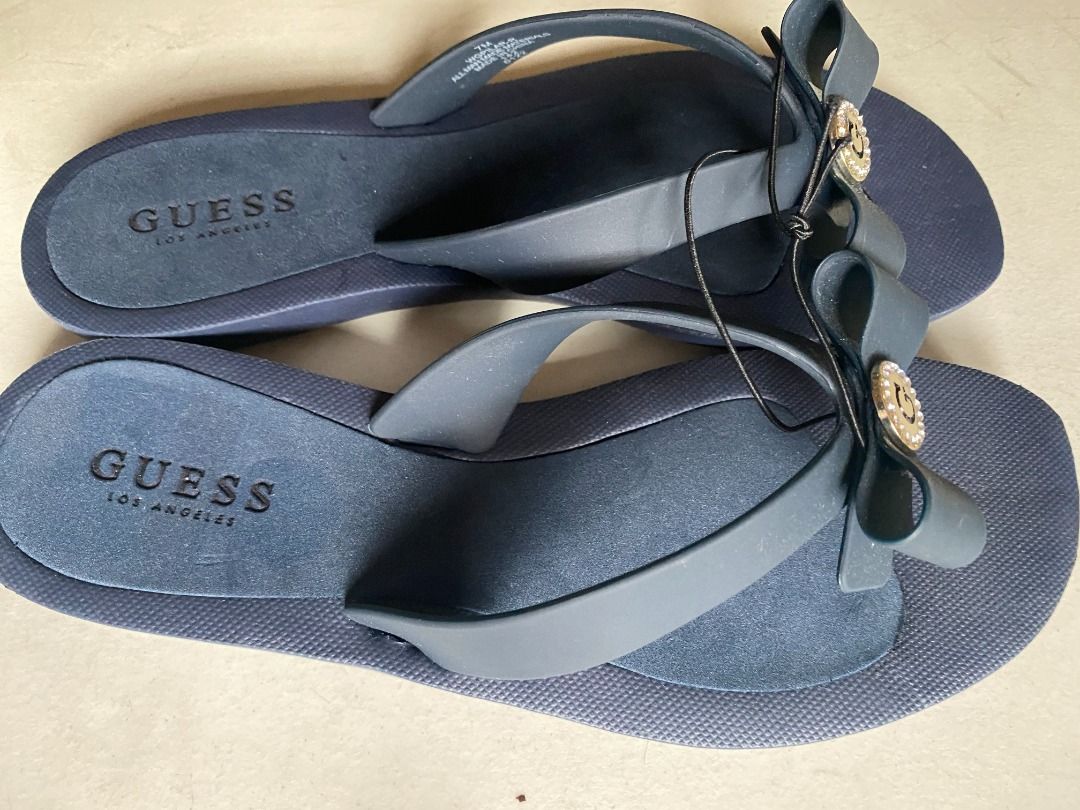 Guess pair of slippers from USA, Women's Fashion, Footwear, Slippers ...