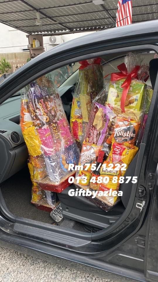 Hamper barangan dapur dan biskut dan minuman, Food & Drinks, Gift ...