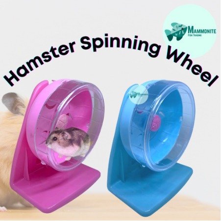 Hamster Spinning Wheel With Stand 11cm, Pet Supplies, Homes & Other Pet ...
