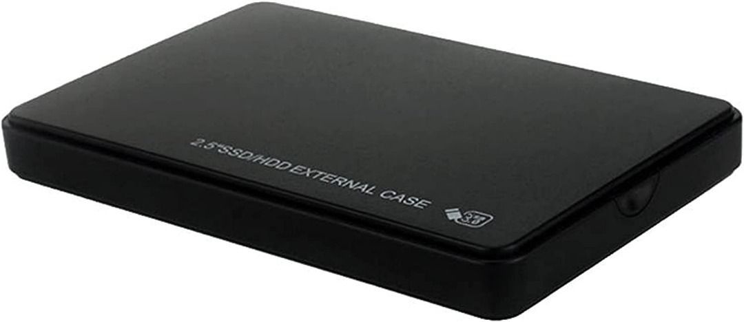 Hard Disk Drive External Enclosure Case Caddy - USB 3.0 SATA, 2.5 inch ...