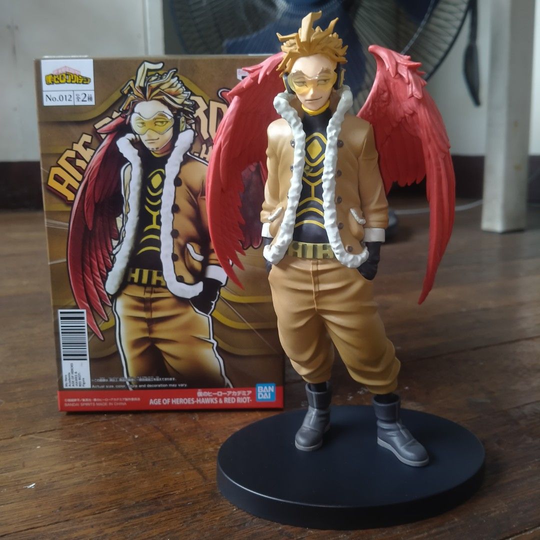 HAWKS MY HERO ACADEMIA AGE OF HEROES FIGURINE, Hobbies & Toys, Toys ...