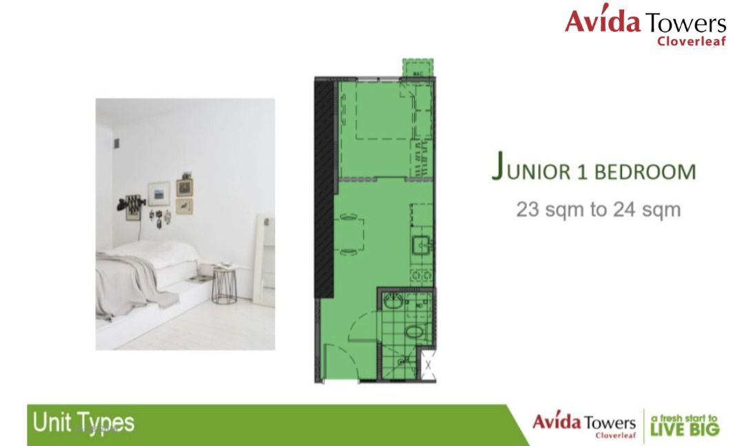 Condo for Sale JR 1BR at Avida Towers Cloverleaf Just 20 min Makati ... Condo for Sale JR 1BR at Avida Towers Cloverleaf Just 20 min Makati ...