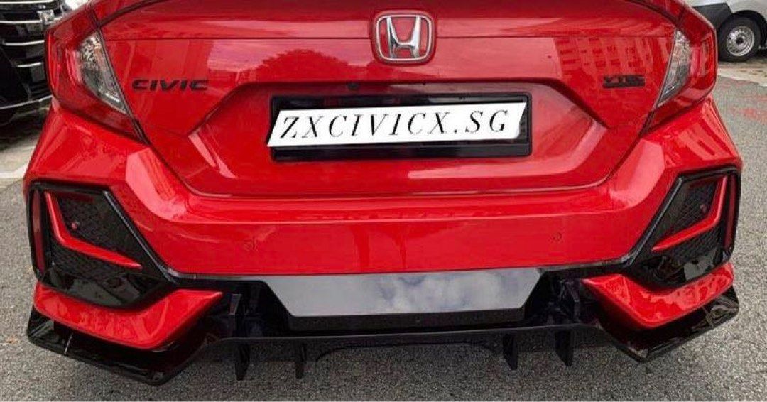 Honda Civic FC / FK type r / SI bodykit front bumper & rear bumper ...