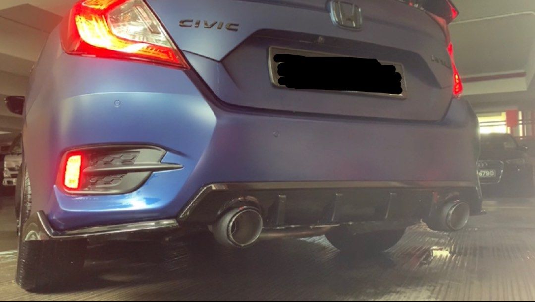 Honda Civic FC diffuser + aka tip for FC1 & FC5 10th Gen CIVICX in ...