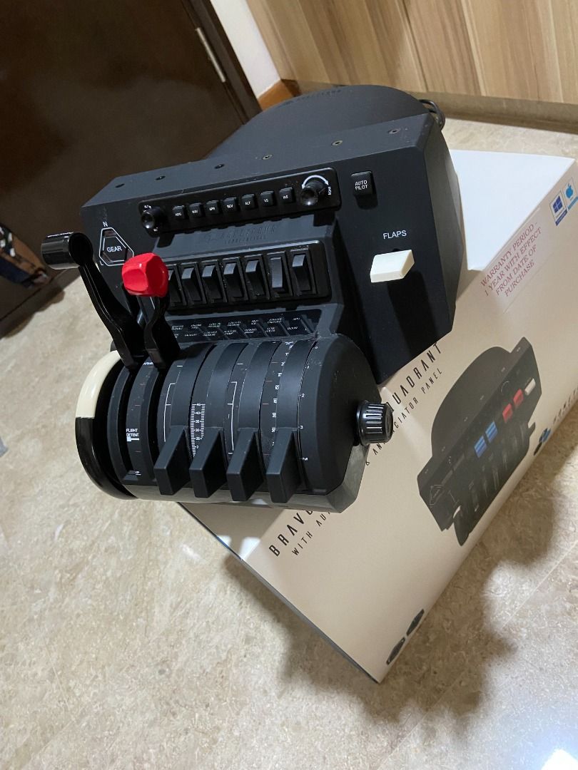 Honeycomb Bravo Throttle Quadrant, Video Gaming, Gaming Accessories ...