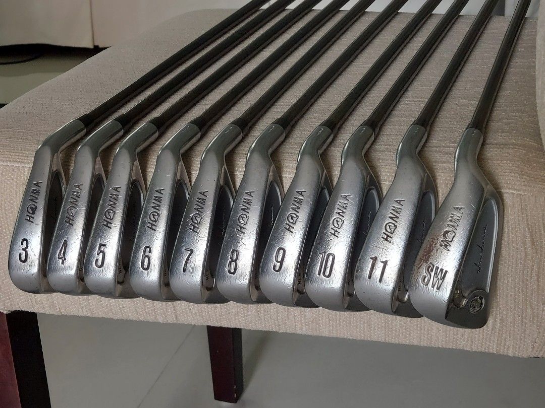 Honma New-LB280 Cavity Back Iron Set. 3 Star graphite (Super Light Titanium Carbon) shaft. Total ...