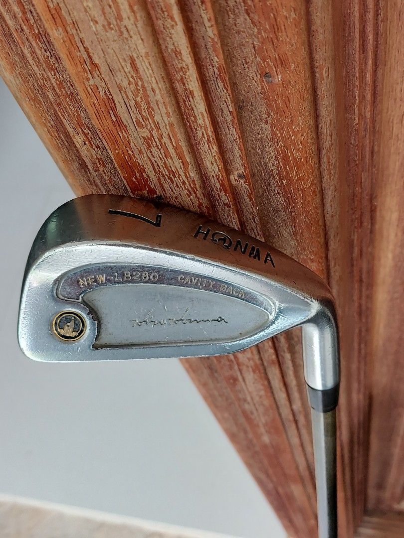 Honma New-LB280 Cavity Back Iron Set. 3 Star graphite (Super Light Titanium Carbon) shaft. Total ...