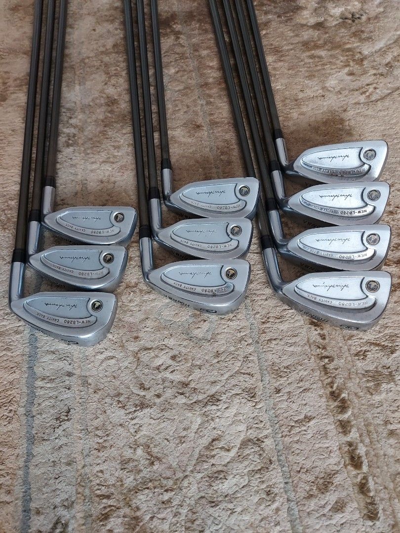 Honma New-LB280 Cavity Back Iron Set. 3 Star graphite (Super Light ...
