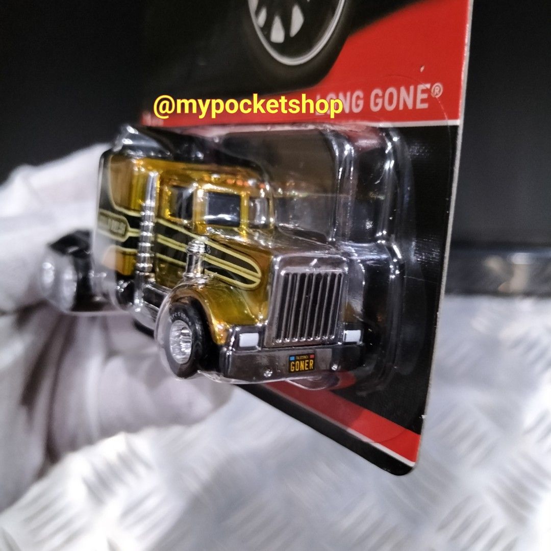 Hot Wheels LONG GONE TRUCK - GOLD RUSH / Spectraflame Gold / 2016 ...