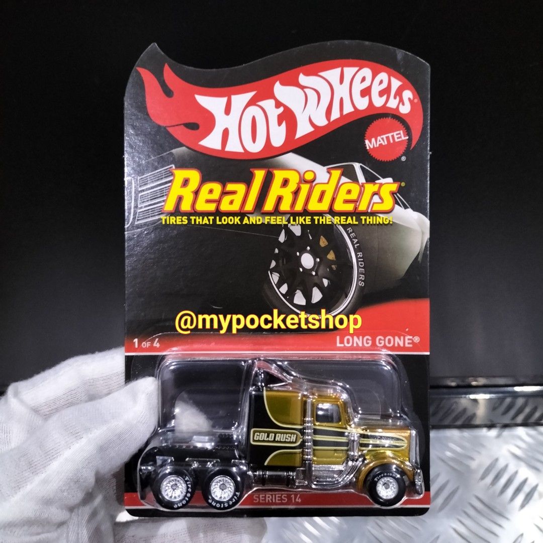 Hot Wheels LONG GONE TRUCK - GOLD RUSH / Spectraflame Gold / 2016 ...