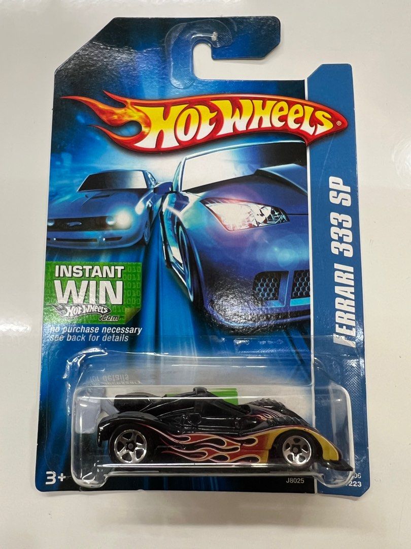 Hotwheels Ferrari 333 SP (Black), Hobbies & Toys, Toys & Games on Carousell