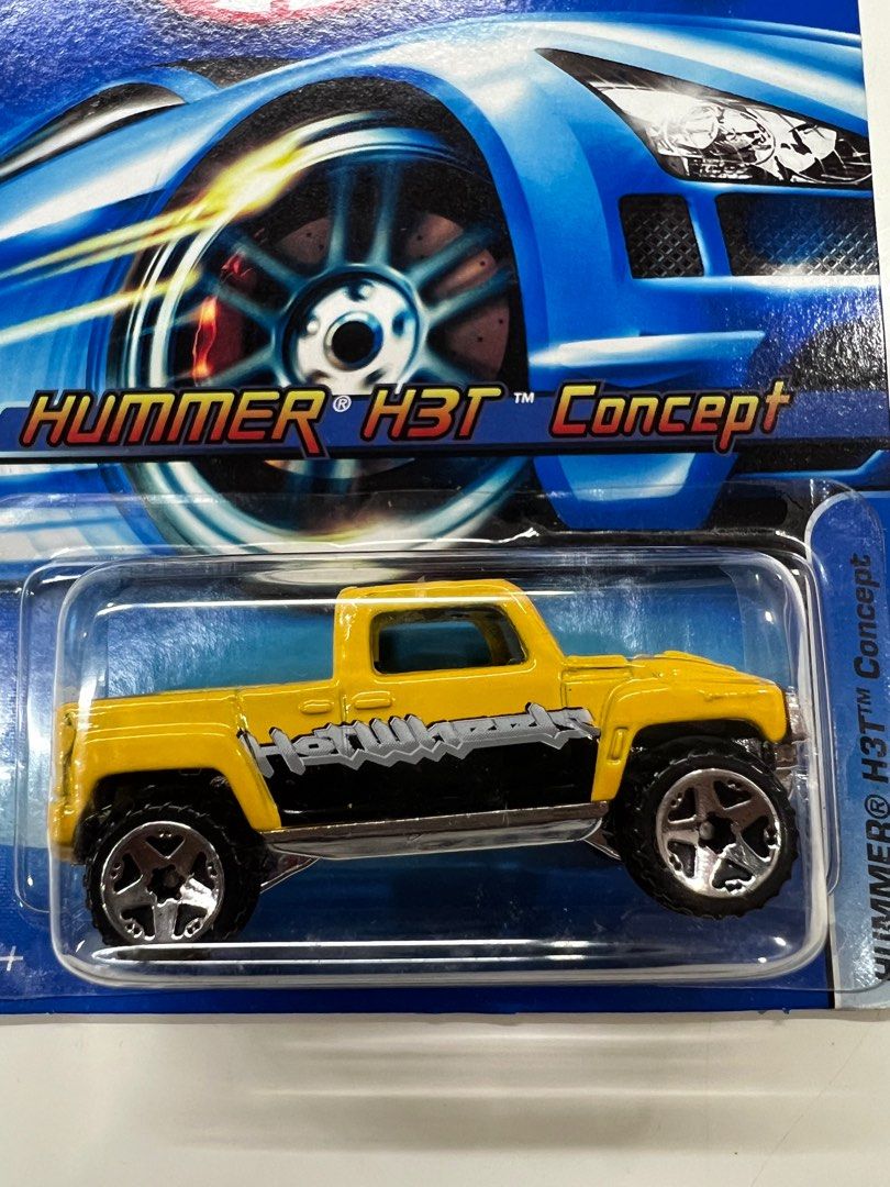 Hotwheels Hummer H3T Concept (Yellow), Hobbies & Toys, Toys & Games on ...