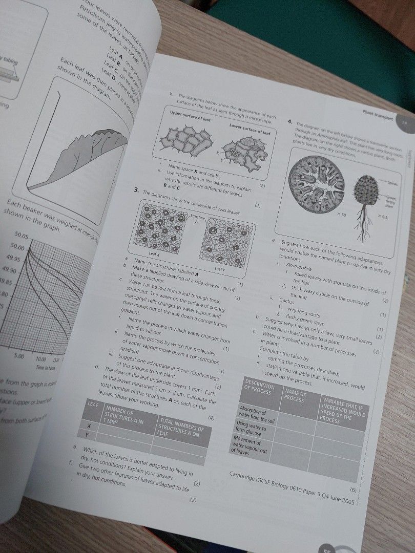 IGCSE Biology textbook revision guide, Hobbies & Toys, Books ...