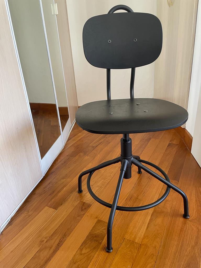 IKEA Swivel Kullaberg Chair, Furniture & Home Living, Furniture, Chairs ...