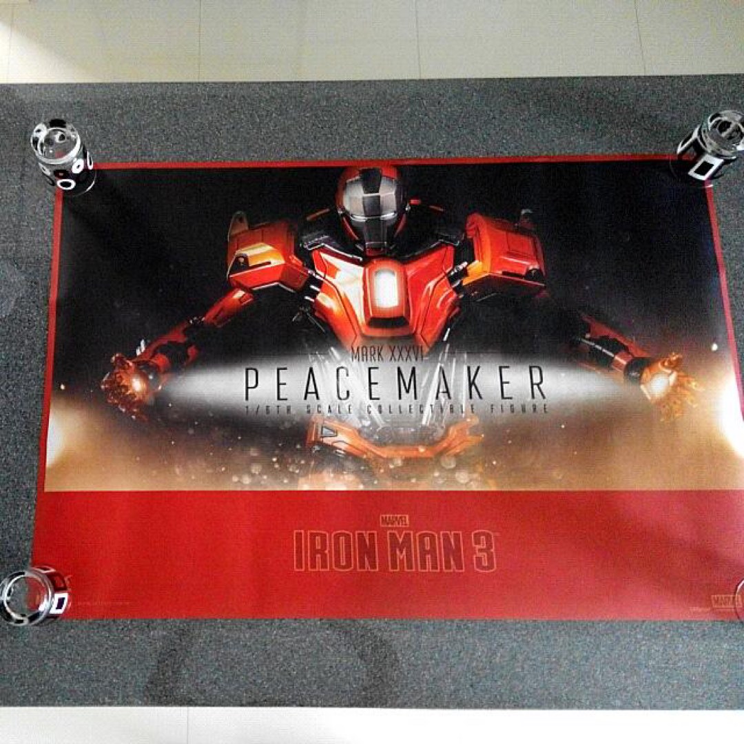 Iron man peacemaker poster, Hobbies & Toys, Toys & Games on Carousell