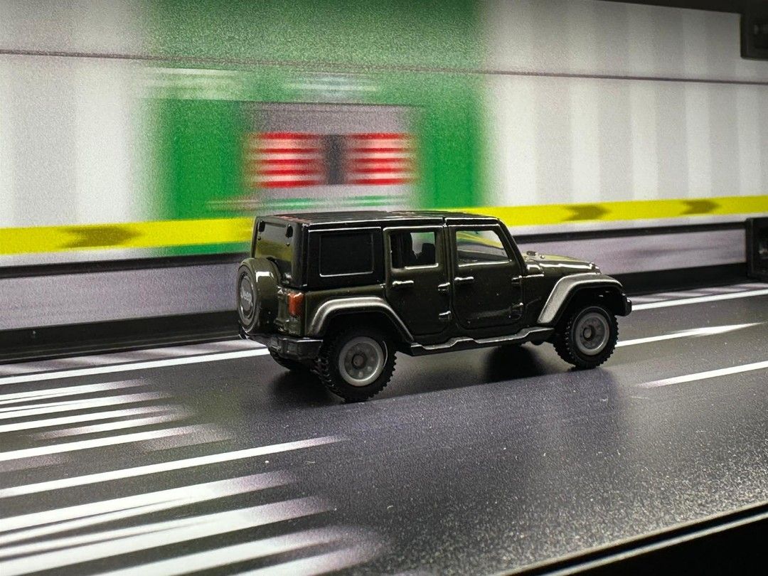 Tomica Jeep Wrangler, Hobbies & Toys, Toys & Games on Carousell