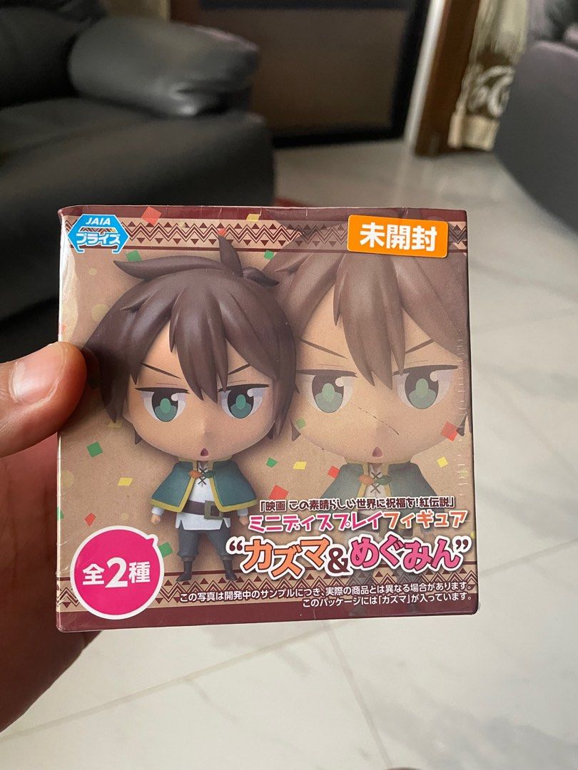Kazuma konosuba anime figure misb toy, Hobbies & Toys, Toys & Games on ...